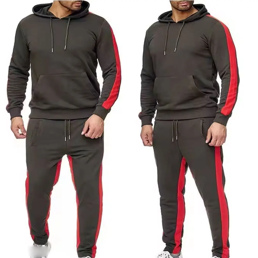 New OEM Service Men Tracksuit With Long Sleeves And Heavyweight Fabric ...