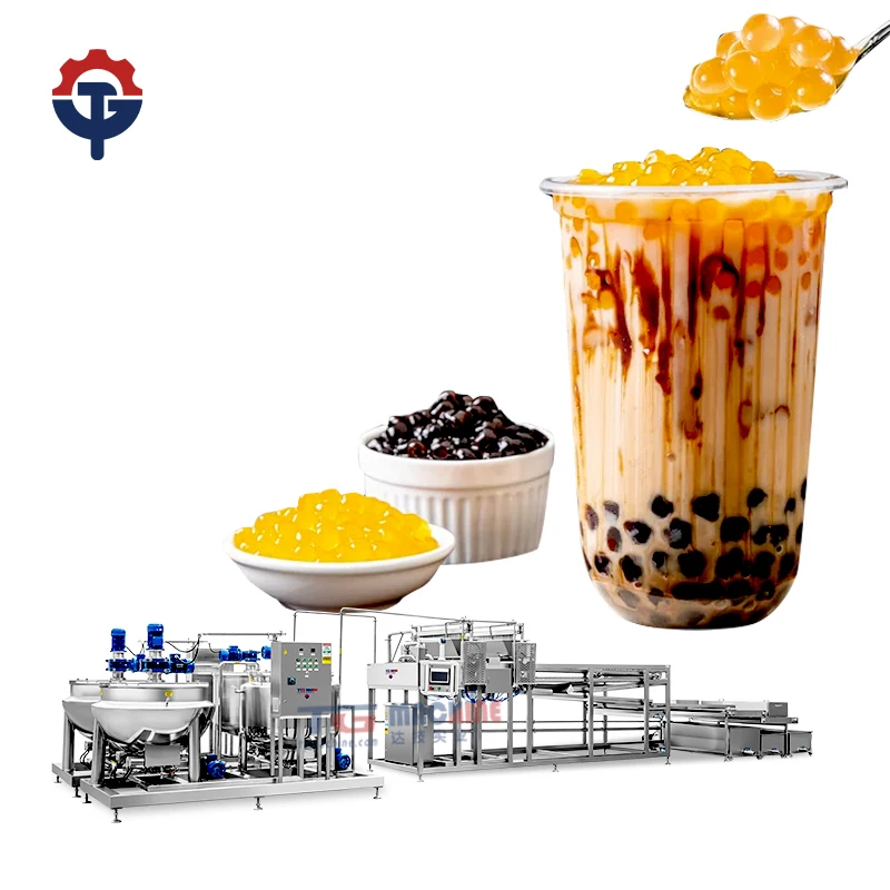 Automatic operation high capacity high output bursting pop boba making ...