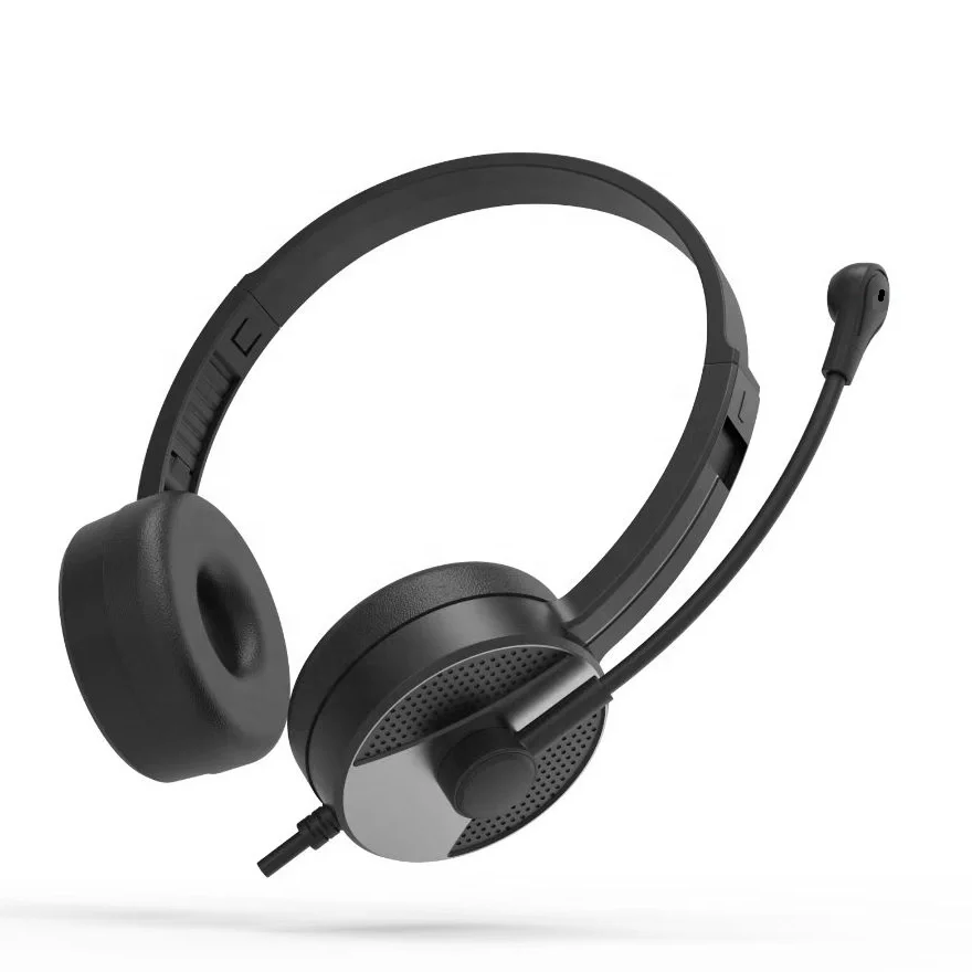 Cheap Binaural USB/3.5mm Office Call Center Headset With Microphone ...