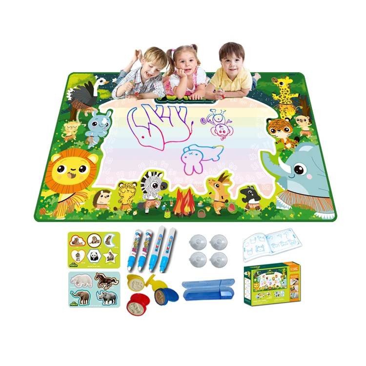 LSHK children drawing toys water play mats 150*90cm large size aqua ...