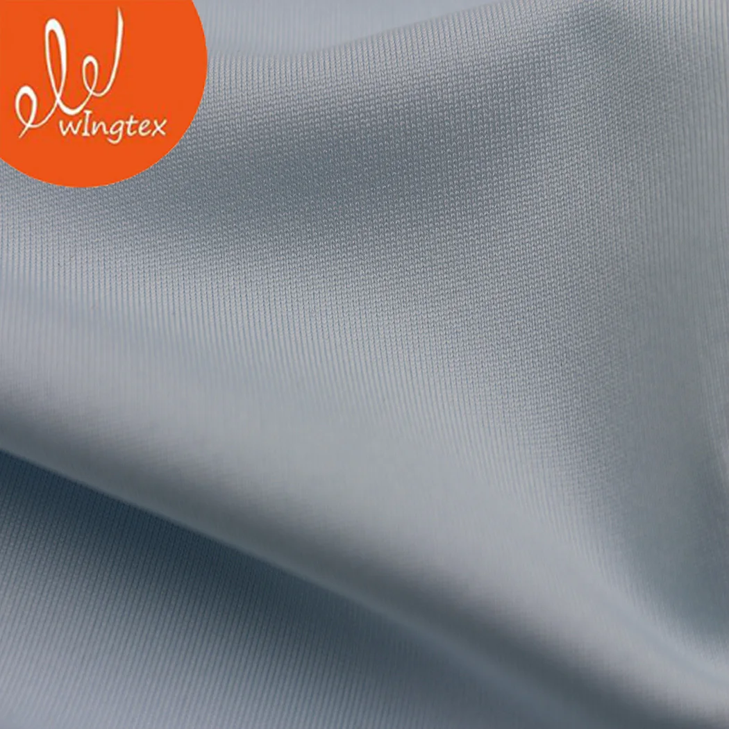 Hot Sale Microfiber Polyester Spandex Interlock Knit Fabric for ...