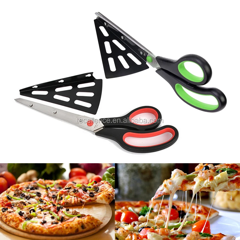 Kitchen Pizza Tools Stainless Steel Pizza Knife Scissors Pizza Cutter ...