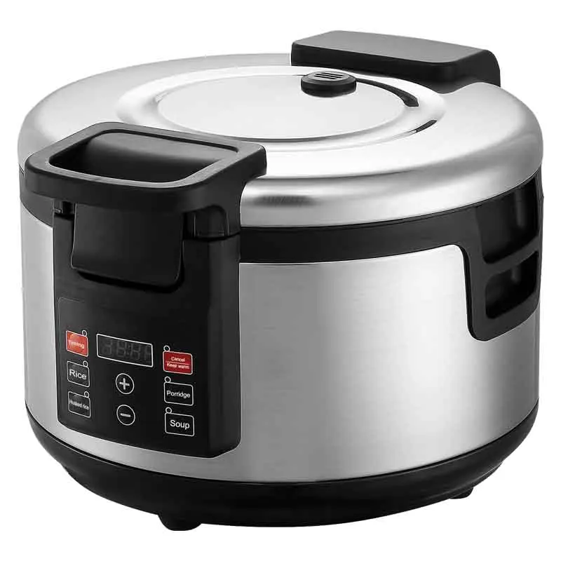 19 Quart Stainless Steel Restaurant Rice Cooker Industrial Mechanical ...