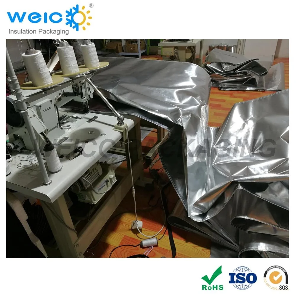 40GP 5 layer thermal container insulation liner ocean container ...