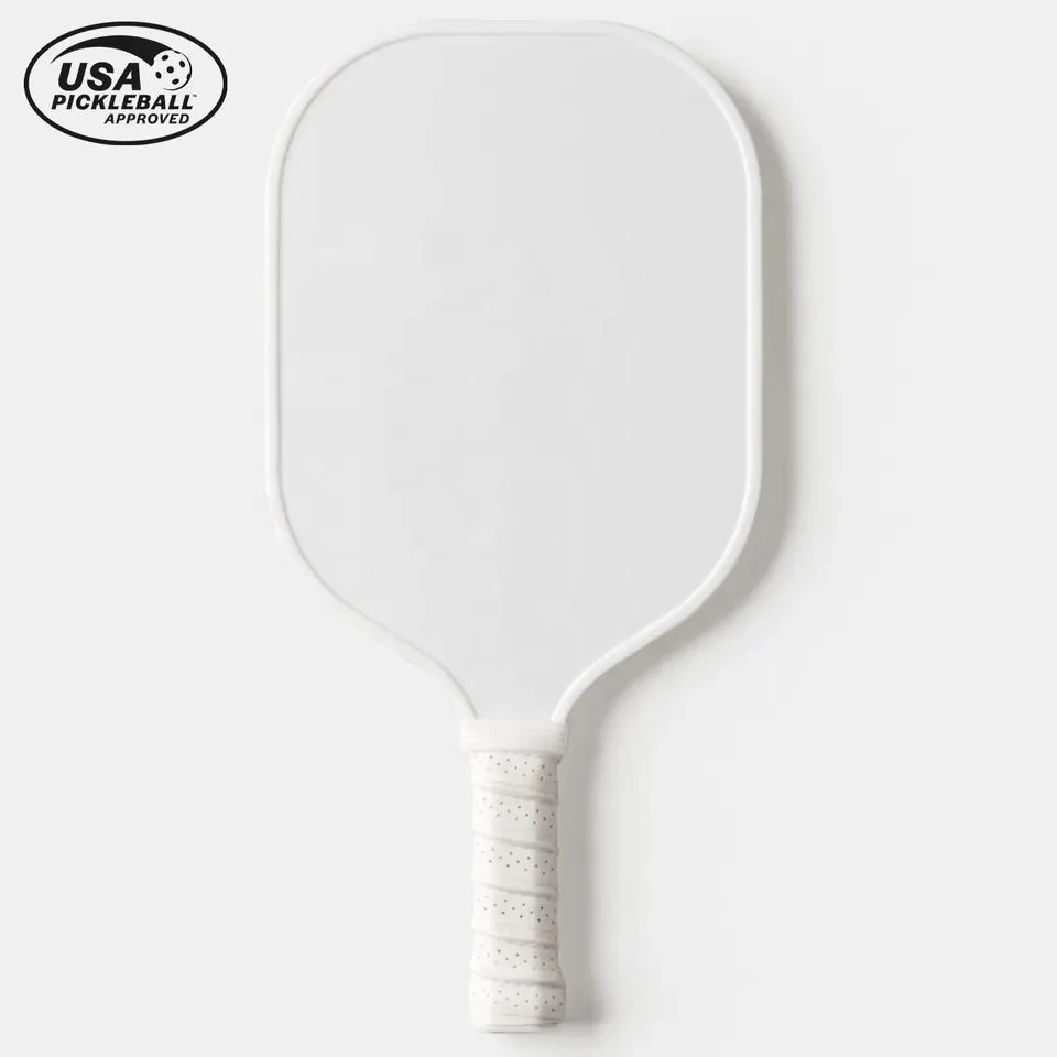 White Raw Carbon Fiber Custom Usapa Pickleball Paddle Paddel Usa ...