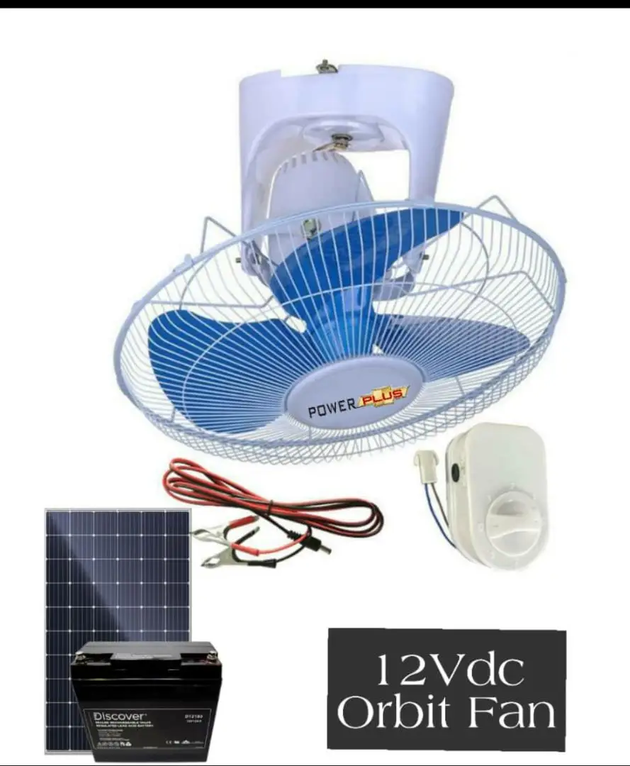 Solar power Energy Electricity 16 Inch Solar Wall Mounted Fan With ...