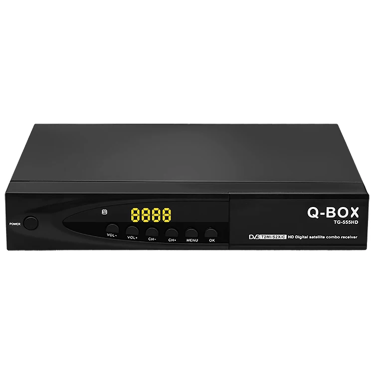 QBOX TG 555HDNew arrivals dvb s2 t2 combo boxes decoder hot sale strong ...