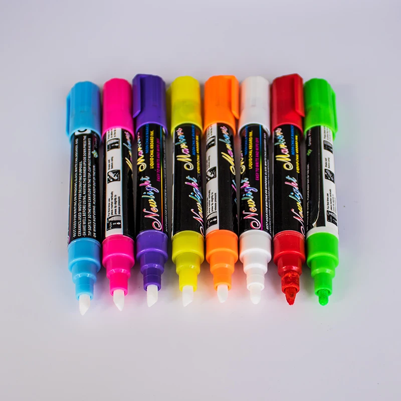 Double tip fluorescent marker pens have good writing advertising ...