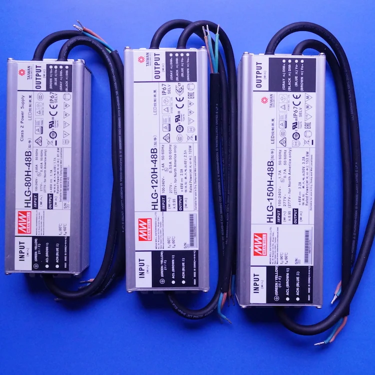 IP67 Waterproof Constant current driver 80W 120W 150W Dimmable led driver HLG 80H 48B - Buy in bulk