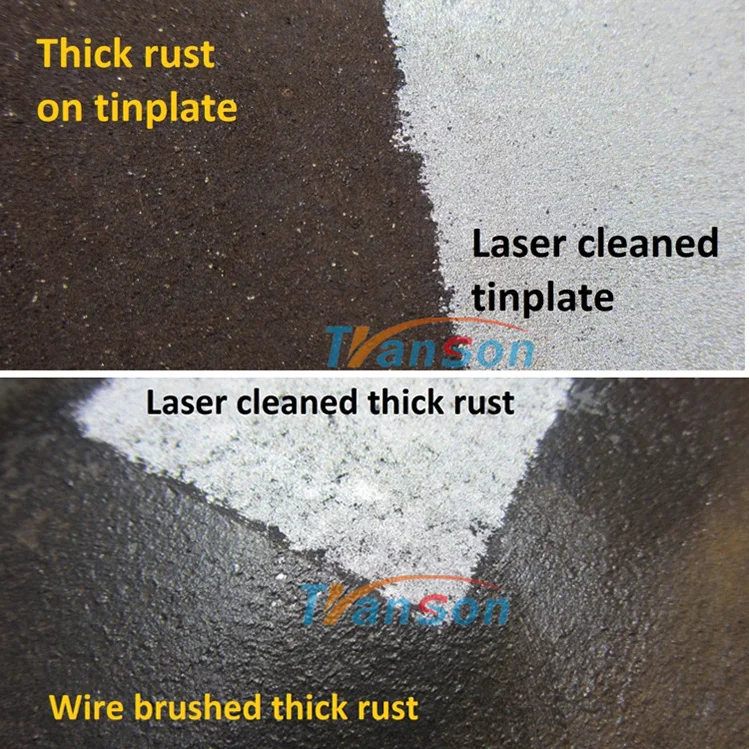 Rust Laser Blaster 200w Fiber Laser Rust Removal System Without Hurt On ...