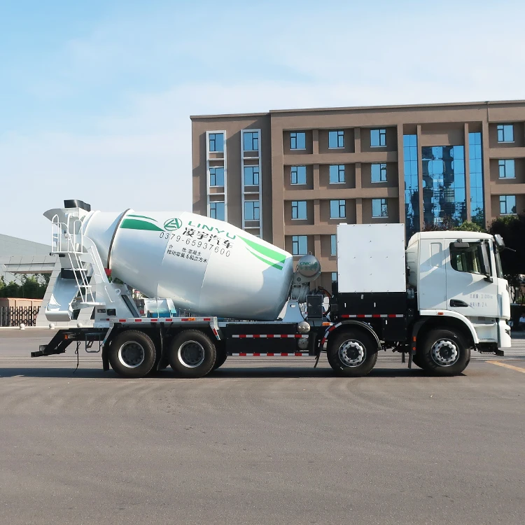 CIMC LINYU Low Price Hot Sale Hydrogen Fuel 7cbm Concrete Truck Mixer ...