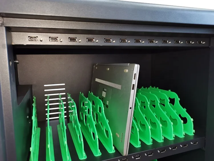 Office School Tablet Charging Cabinet Trolley Storage Cabinet With ...