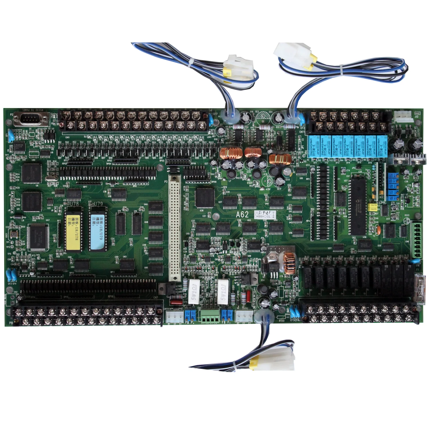 TECHMATION A63 A62 I/O board CPU board IO board , controller for ...