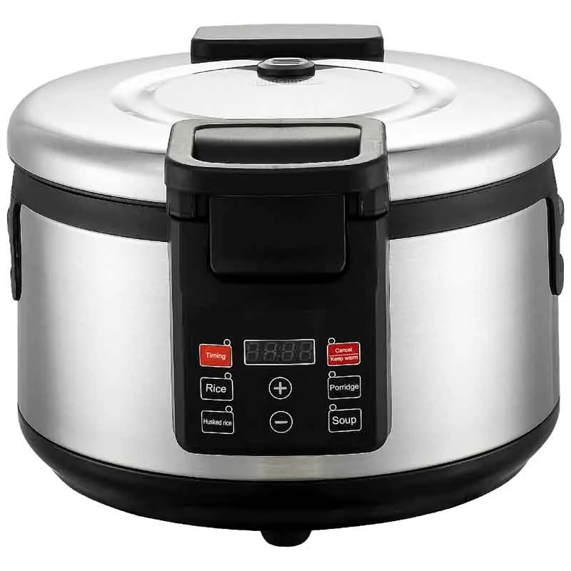 19 Quart Stainless Steel Restaurant Rice Cooker Industrial Mechanical ...