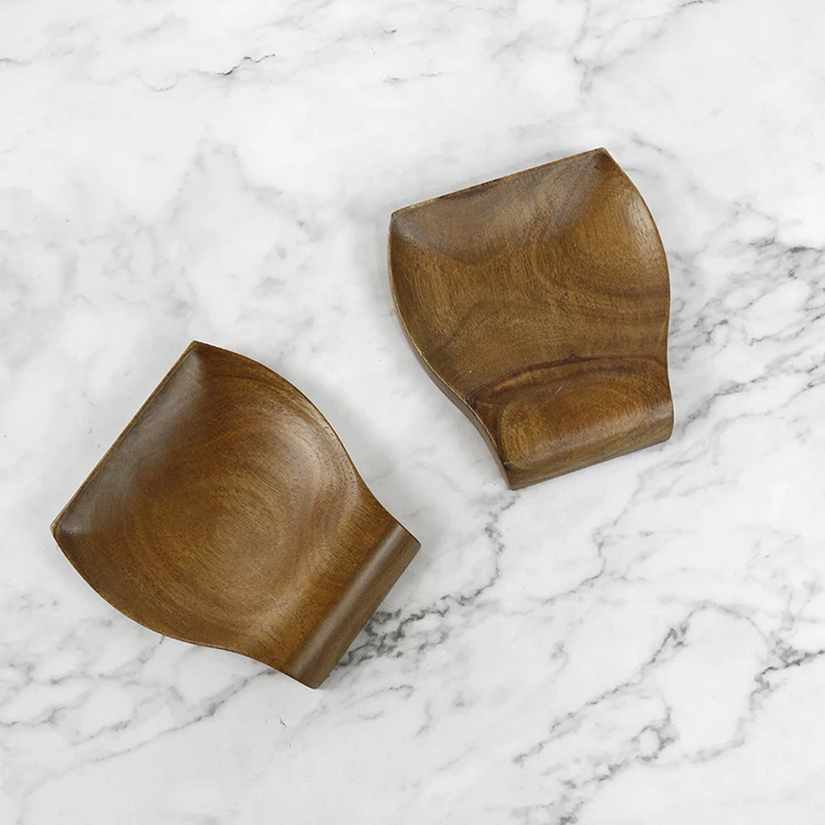 New Design High Quality Kitchen Home Acacia Wood Spoon Spatulas Rest ...