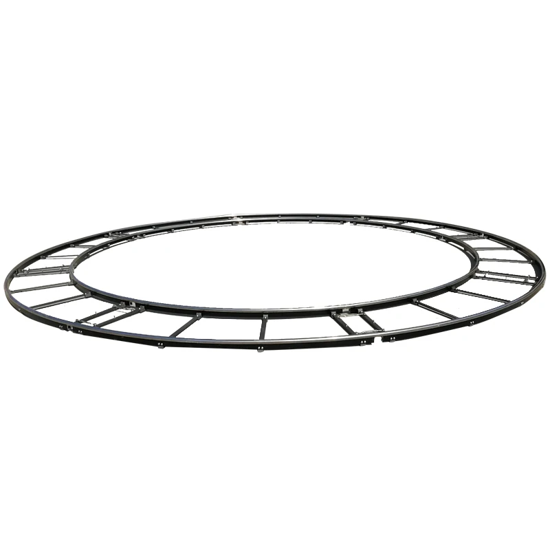 2.3m Circle Heavy Duty Cinema Camera Rubber Capped Dolly Track Rail ...