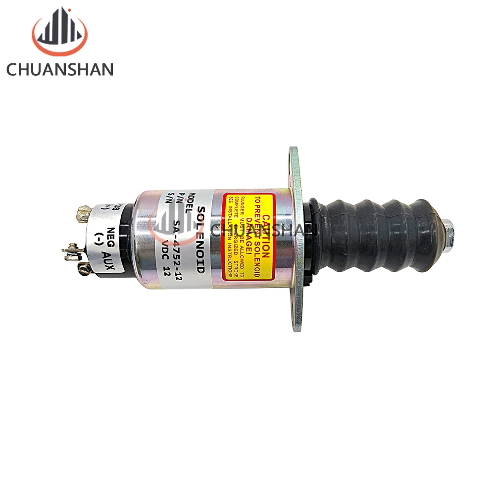 SA 4752 12 Construction Machinery Parts For Woodward Flameout Solenoid ...