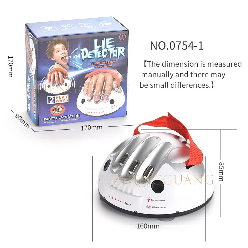 Zhengguang Intelligent Inductive Electric Shocking Lie Detector Test ...