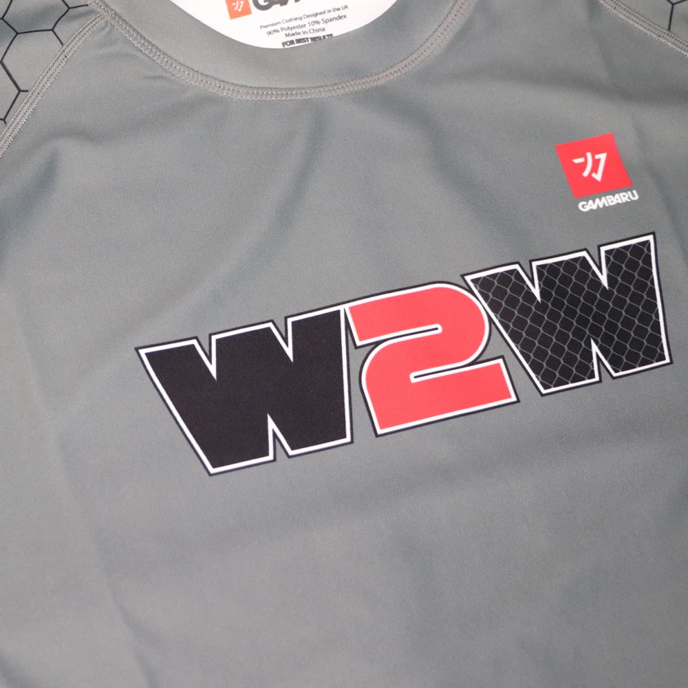 Custom Sublimated LS SS MMA Compression Shirt Martial Arts Wear Flat ...