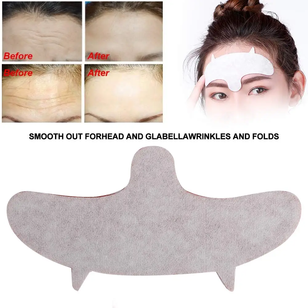 Self Adhesive Anti Wrinkle Forehead Face Caring Reusable Skin Lift Care ...