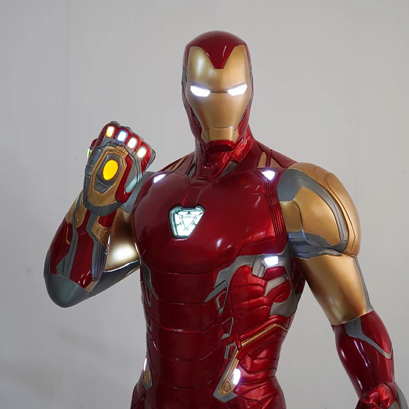 Popular Design Same Size MK50 Iron Man Movie Action Figure Life Size ...