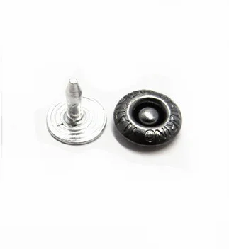 8mm Copper Jeans Rivet With Logo For Jeans - Buy in bulk