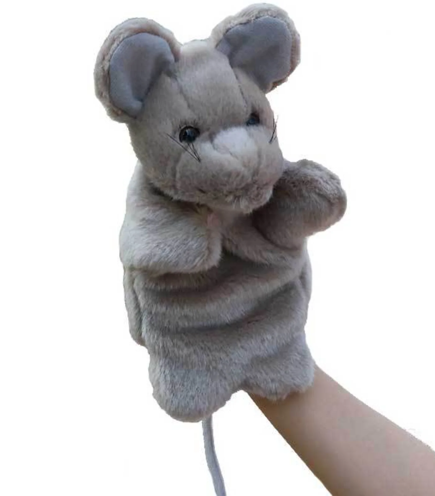 China Export High Quality Soft Plush Animals Shape Hand Puppets Custom ...