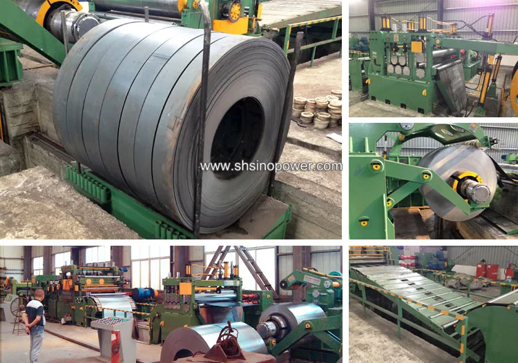 Automatic metal steel coil slitter machine for sale metal strip cutting ...