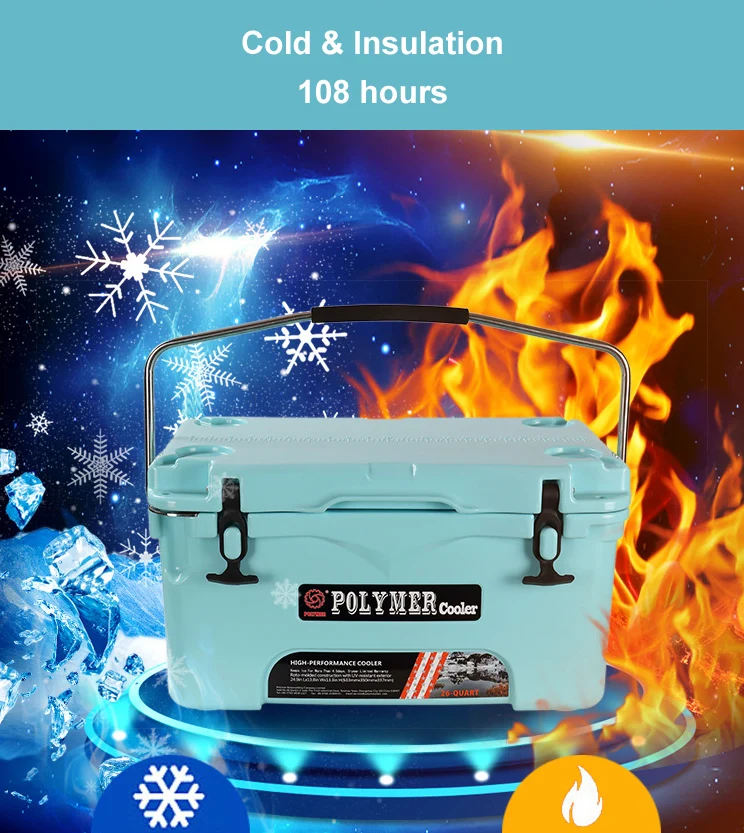 25 liters 26Quart Portable PU rotomolding insulation refrigerator ...