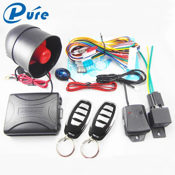 for plc car alarm manual system With Car Central Locking Keyless Entry ...