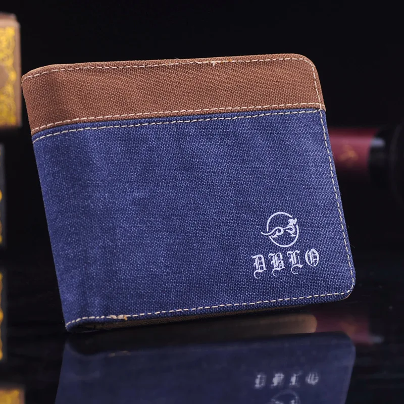 Mens Canvas Bifold Wallet | semashow.com