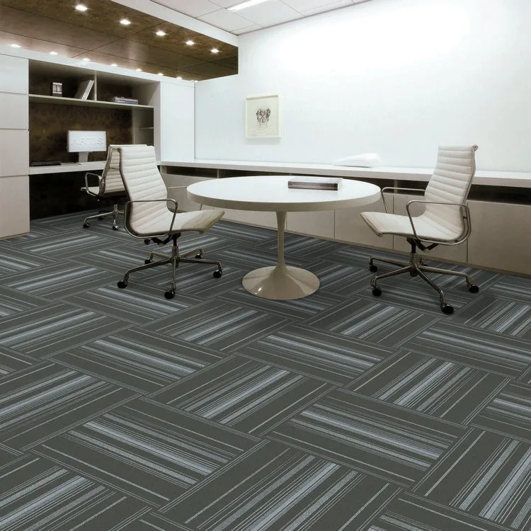 PP Carpet Tiles 50x50 Commercial Office Modular PVC Backing Carpet for ...