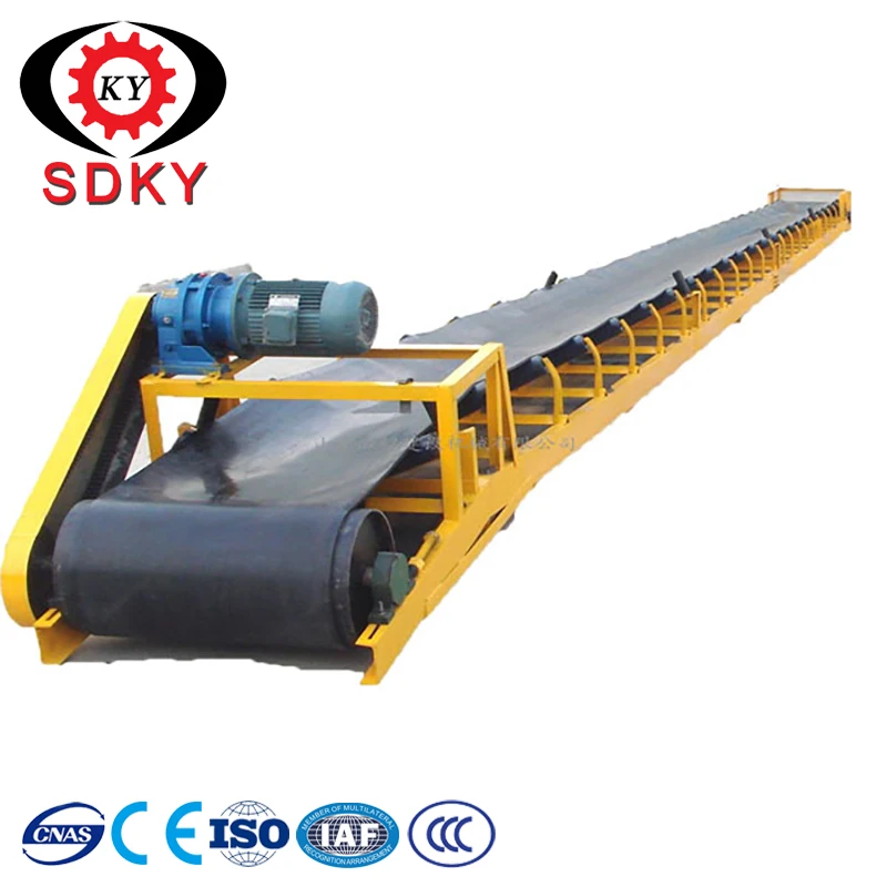 Hot professional drag second hand conveyor belt Simple in structure ...