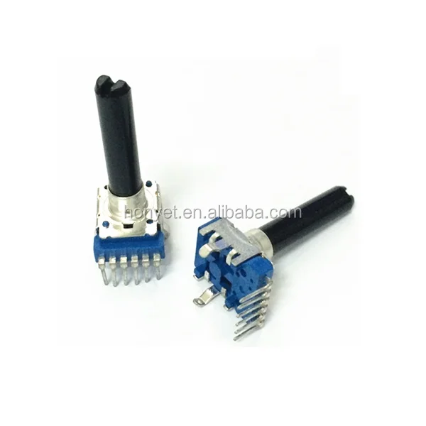11mm 6pin insulated shaft volume control rotary potentiometer a103 ...
