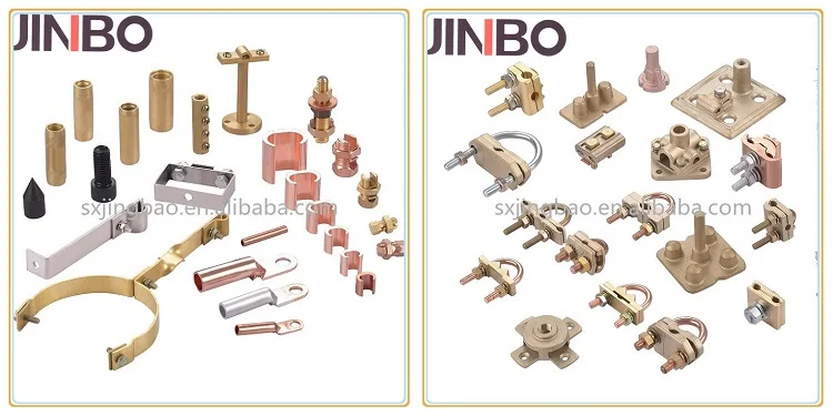 Electrical Material Grounding Clip Brass Rod Clip Grounding Clip ...