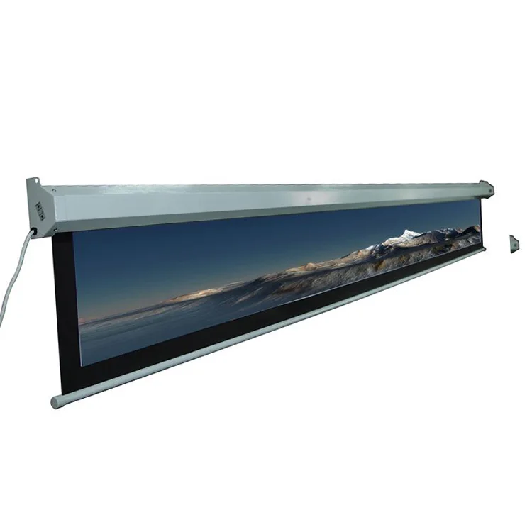 Factory Supplier beamer screen 150 inch projector screen with big size ...
