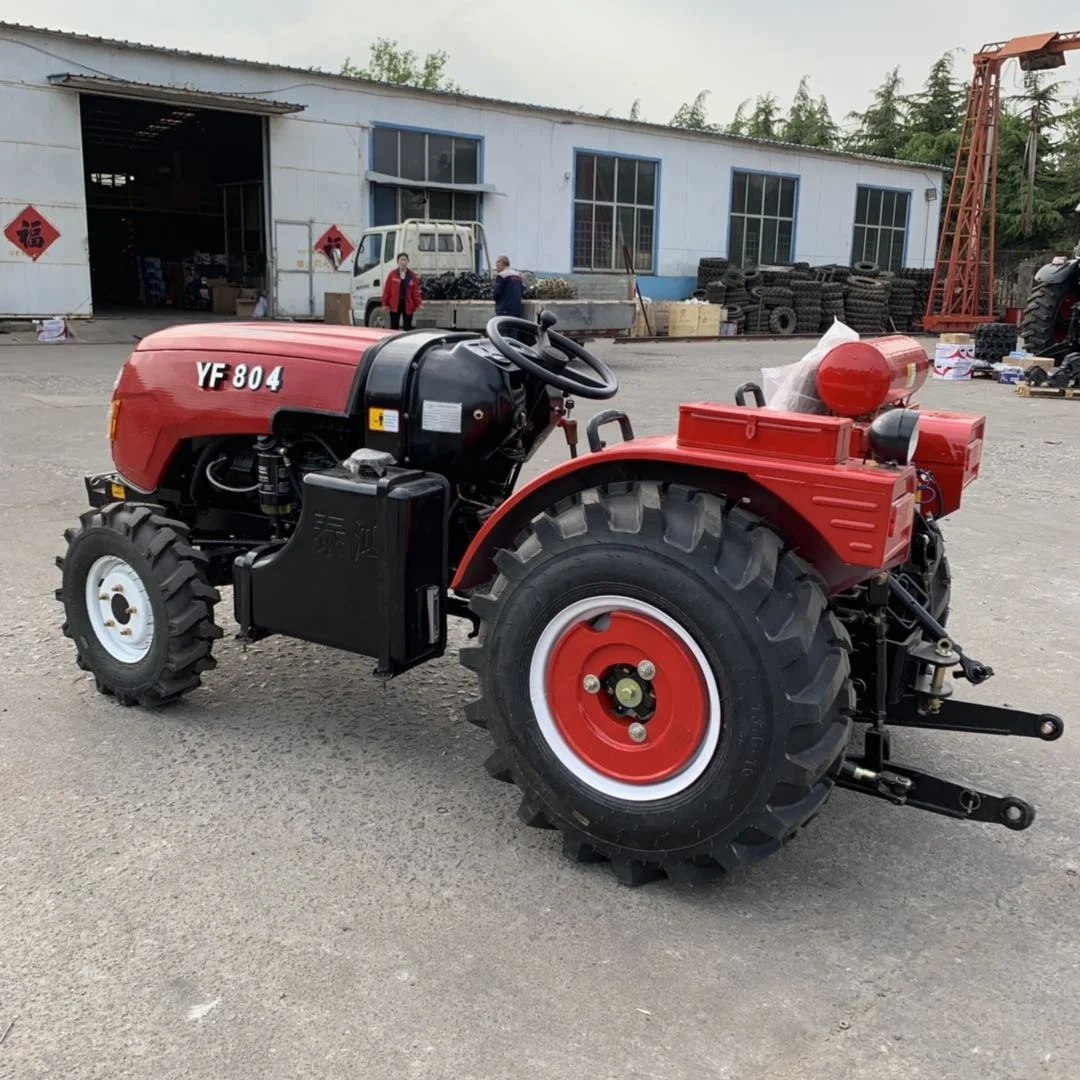 micro orchard small garden 4x4 4wd agricultural farm small 35hp tractor ...