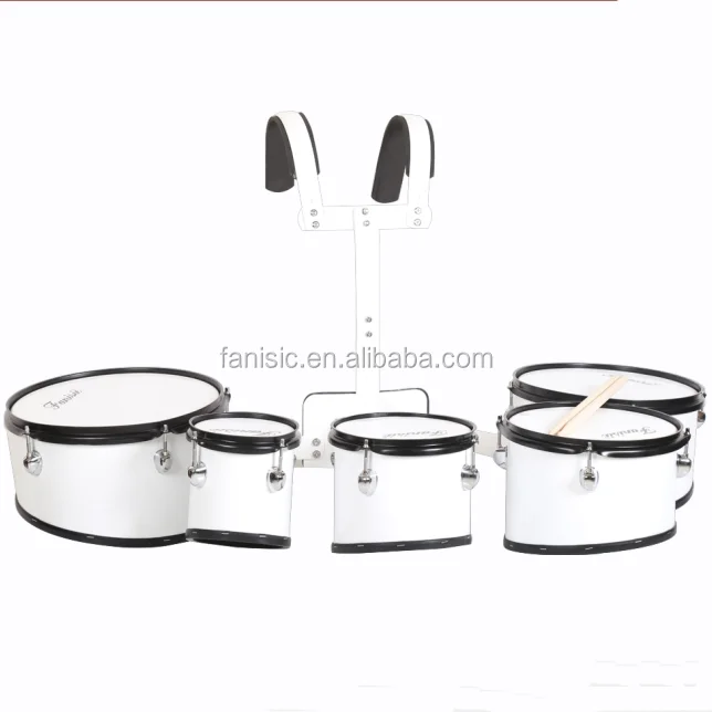 professional marching tom set of 5 pcs , birch shell drum kit - Buy in bulk