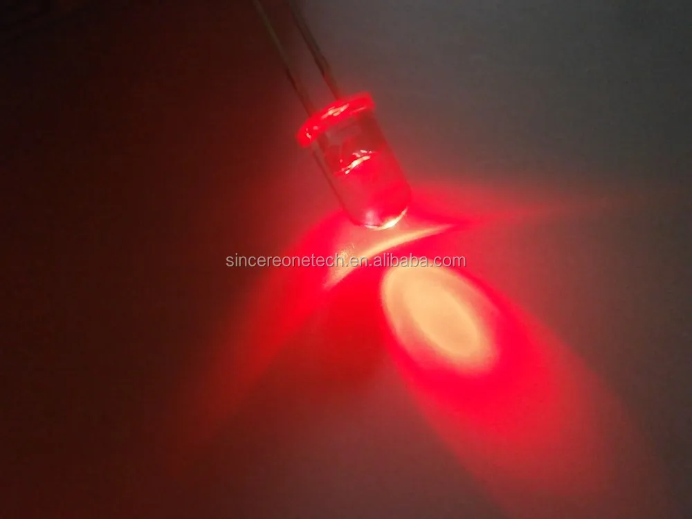 DIP LED, good chp 5mm round red yellow LED for traffic lights Products ...