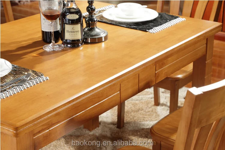 Solid Wood Restaurant Furniture Dining Table Set - Buy in bulk