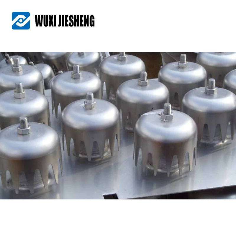 Metal distillation column trays bubble cap - Buy in bulk