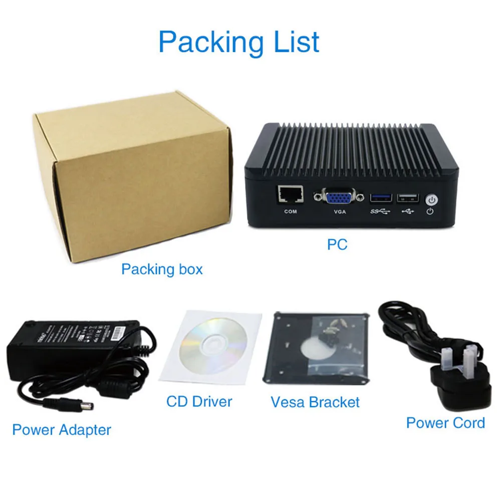 J1900 IBOX 501 N10 Plus Nano itx Firewall and VPN router with 4*LAN ...