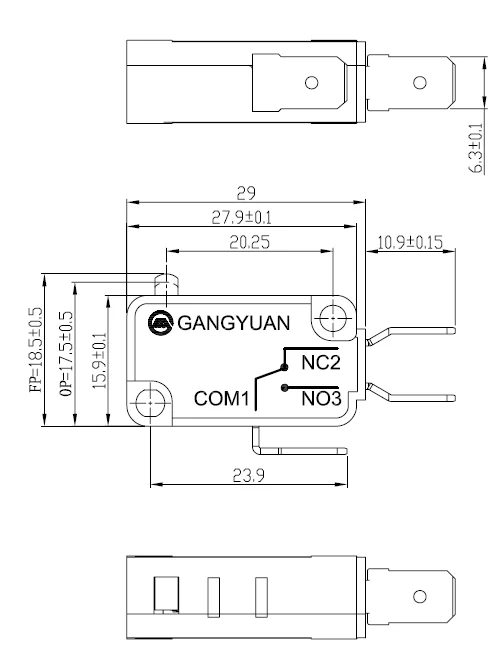 Wholesale micro switch t105 1e4,micro switch t105 1e4 Factories