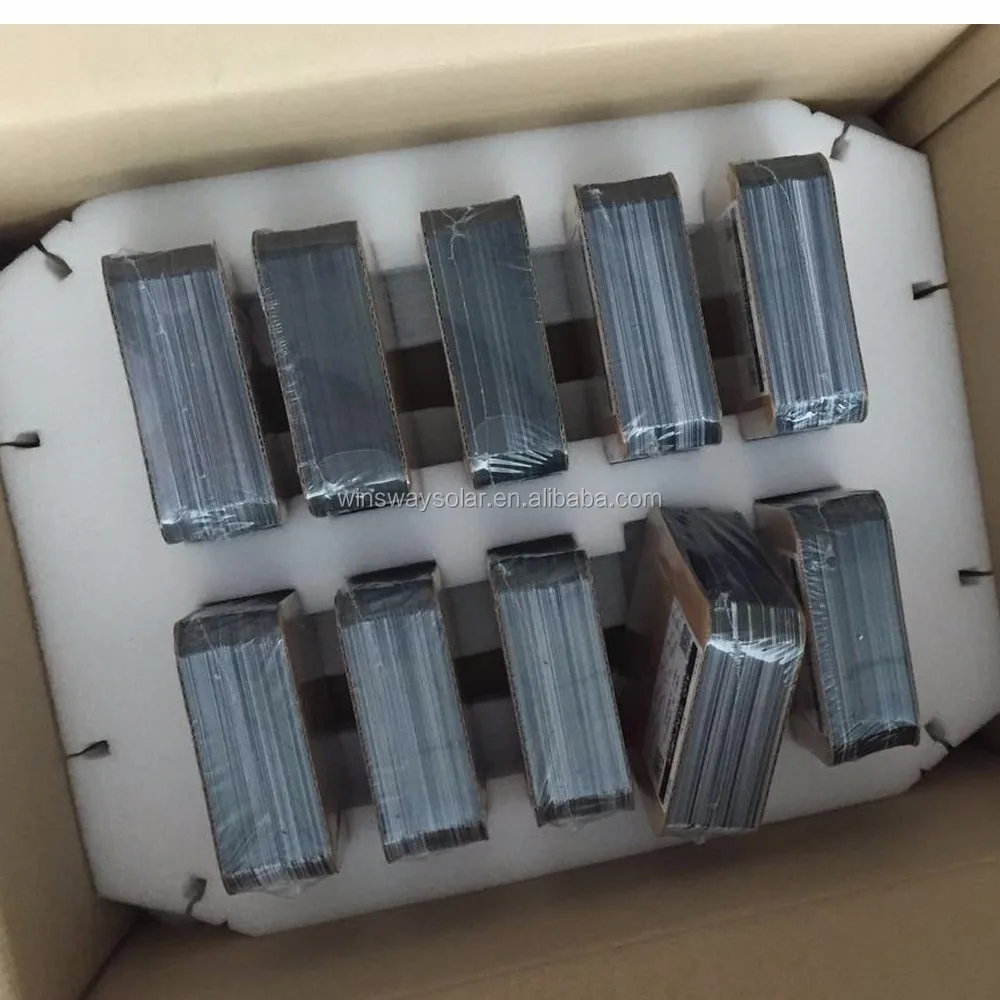 USA Sunpower Maxeon Gen 5 161.7mm*161.7m Busbar Free Monocrystalline ...