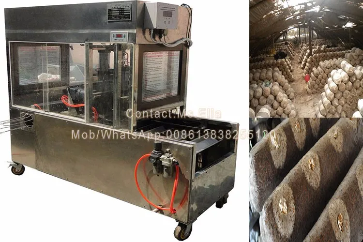 Mushroom Matrix Bagging Machine/Edible Fungus Planting Production Line ...