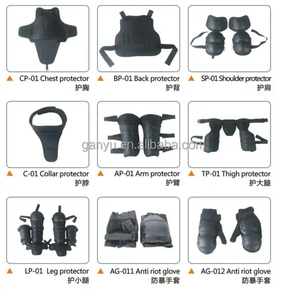 Riot Equipment Anti Riot Suit Body Armor Stab Clothing - Buy in bulk