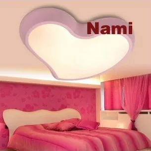 Modern Heart Shaped False Ceiling Design