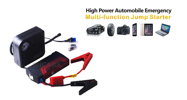 12000mah portable multifunction car jump starter - Buy in bulk