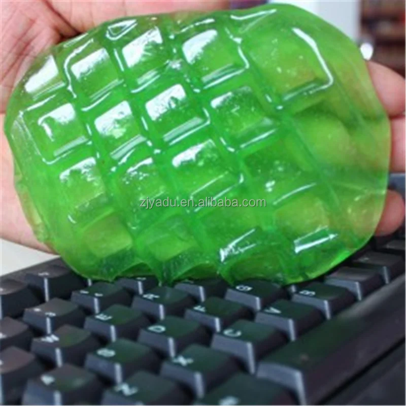 Magic Glue PC keyboard cleaner colorful GEL Remove Dust cleaners ...
