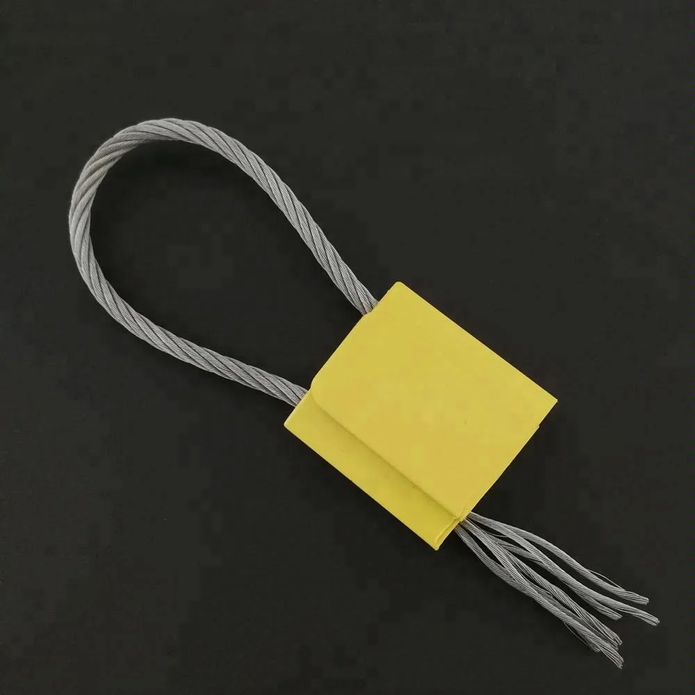 One time lock RFID Wire Cable Seals for Self Sealing of Containers ...